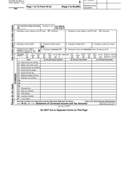 13 W 2c Form Free To Edit Download Print CocoDoc