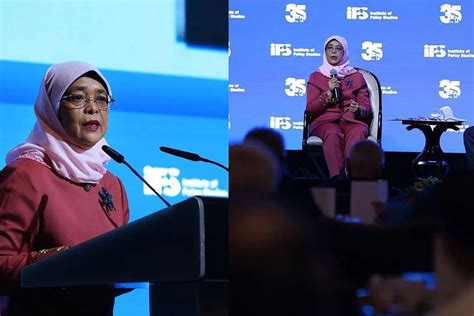 President Halimah Yacob Reflects On Her Presidential Term Her World Singapore