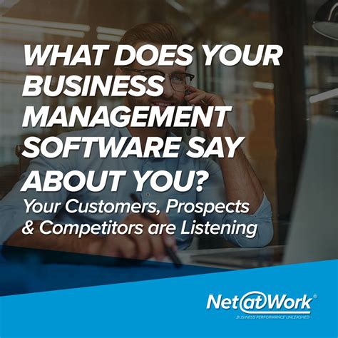 Net At Work On Linkedin Businesssoftware Software Brand