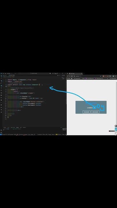 reactjs تطوير الويب coding reactfrontend programming reactexample