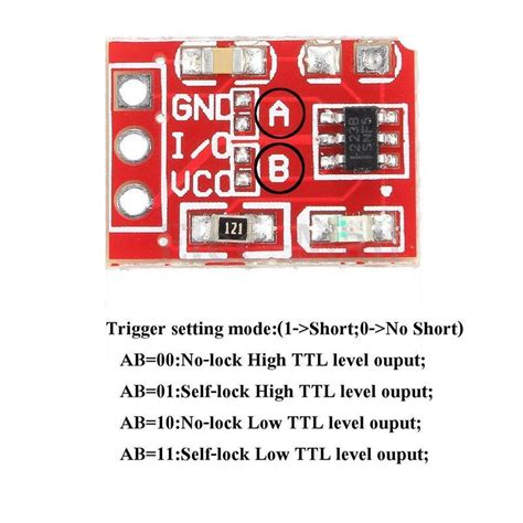TTP223 1 Channel Capacitive Touch Module In Pakistan Electrobes