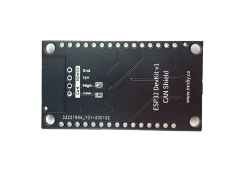ESP32 CAN Bus Shield V1 0 Store MrDIY Ca