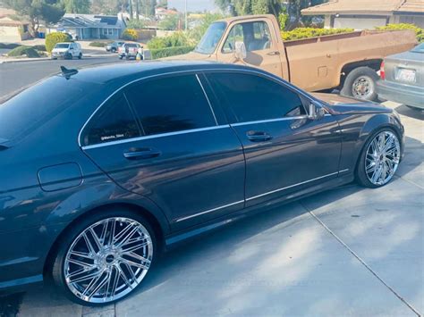 2011 Mercedes Benz C350 With 20x85 40 Motiv Align And 22530r20