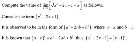 Answered Limit Of X To Infinity Square… Bartleby