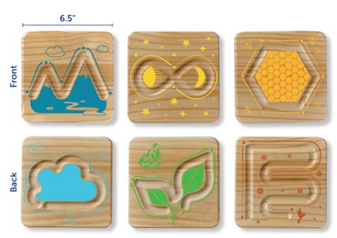 Wooden Mindful Maze Set