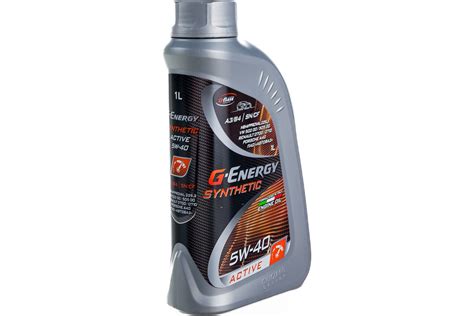 Масло G-ENERGY Масло Synthetic Active 5W-40 1л 253142409 - выгодная ...