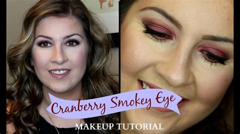 Cranberry Smokey Eye Tutorial YouTube