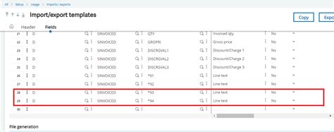 How To Increase No Of Characters In Line Text Entry Using Import