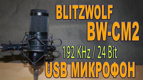 Usb микрофон Blitzwolf Bw Cm2 Youtube