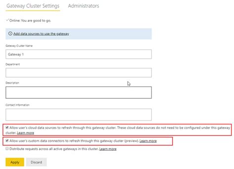 Configure Scheduled Refresh For Strategy For Power BI With Power BI Gateway