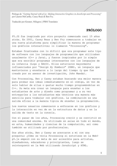 Traducción Inglés A Español Getting Started With P5 Js 3 Images