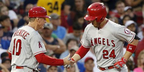 C J Cron Third Angels Player With 6 Hit Game