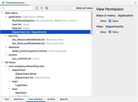 role designer jmix documentation