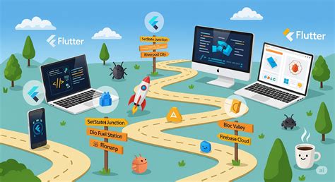 The 2025 Flutter Developer Roadmap By Kavyas Programming Path Jul