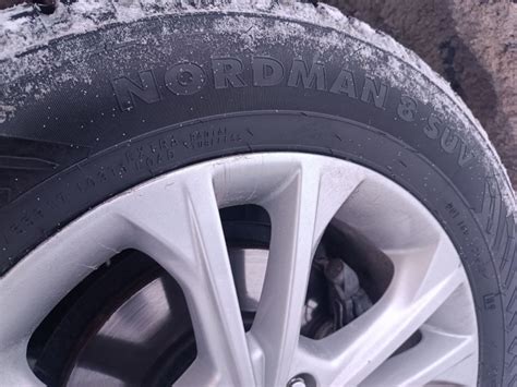 Nokian Nordman 8 SUV XL 235/55 R17 103T — Ford Kuga (2G), 2,5 л, 2017 ...