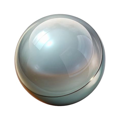 Remarkable Abstract Professional Render Concept Art Style Single Glass Marble Clear Isolated