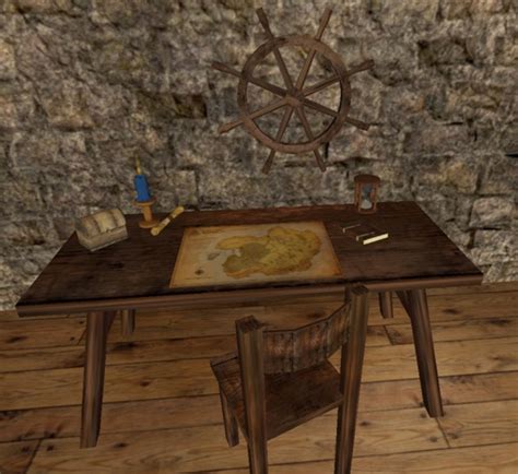 Second Life Marketplace Map Table Old