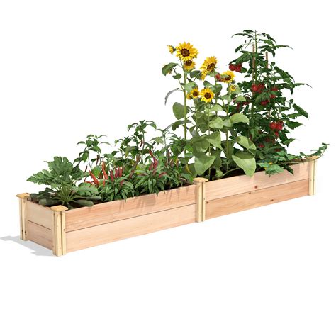 Greenes Fence 16 X 96 X 11 Premium Cedar Raised Garden Bed