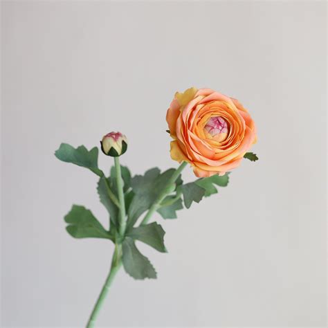 Luxe Faux Ranunculus Real Touch Ranunculus Fake Ranunculus Silk