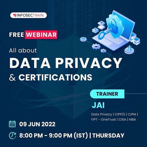Free Webinar On All About Data Privacy And Certifications Free Webinar