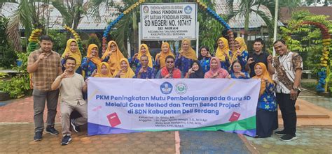 Tim Pkm Lppm Unimed Lakukan Kegiatan Peningkatan Mutu Pembelajaran Pada