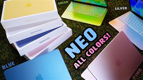 Macbook Neo All Colors In Depth Comparison Which Is Best Youtube