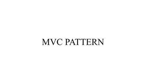 멋쟁이사자처럼 백엔드 멘토 강의자료 mvc 패턴과 영속성 컨텍스트 pptx