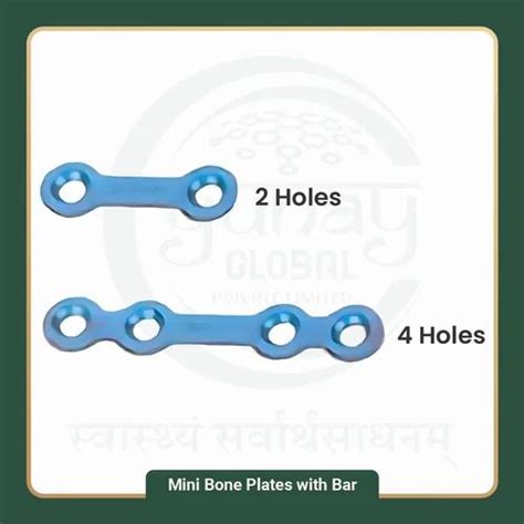 Mini Bone Plates Continuous Holes 2 0mm Titanium At ₹ 300piece In Surat