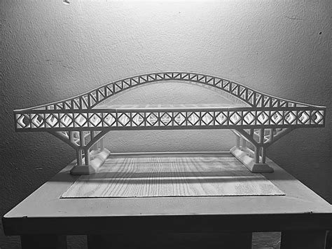Truss Bridge Model Free 3d Print Model Makerworld