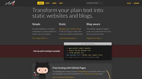 Open Source Static Site Generators To Create Fast And Resource Friendly Websites