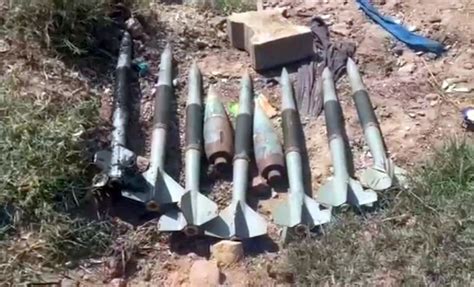 Seven Rocket Shells Discovered In Patiala Garbage Dump