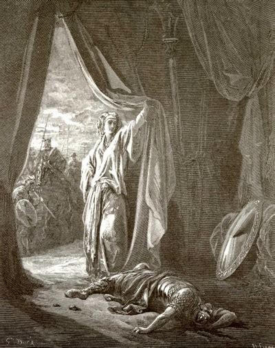 Ilustración Bíblica Jael Mata A Sisara Paul Gustave Dore ️ Análisis Del Cuadro
