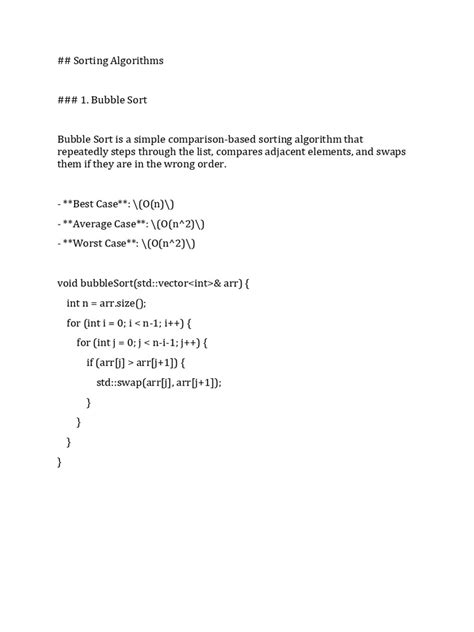 Sorting Algo Pdf Theoretical Computer Science Algorithms