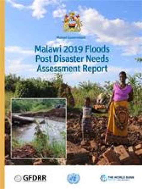 Malawi 2019 Floods Post Disaster Needs Assessment Report Irp