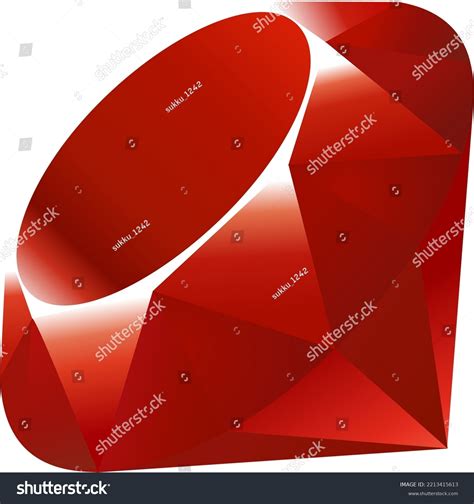 Diamond Ruby Vector Art Logos Made Stock Vector Royalty Free