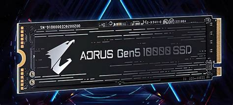 Gigabyte Anuncia SSD AORUS Gen Velocidade De GB S E TB De Armazenamento