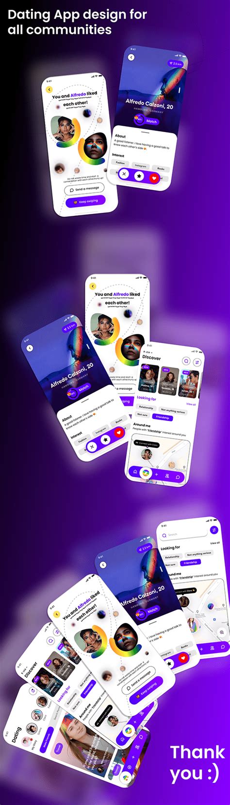 Mobile Minimal Minimalist Conversation App Design App Lgbtq Community Fluttertop Social App