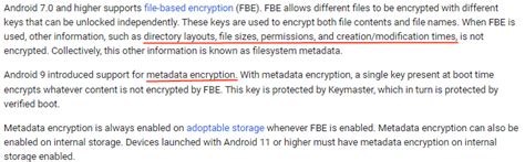 Android系统安全技术 Fbe密钥框架和技术详解 Csdn博客