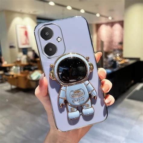 เคส สำหรับรุ่น Infinix Spark Go 1 นักบิน อวกาศ ขาตั้งได้ เคสนิ่ม สีพาสเทล ภาพสินค้าตัวอย่าง