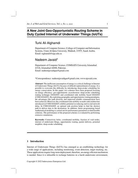 Pdf A New Joint Geo Opportunistic Routing Scheme In Duty Cycled