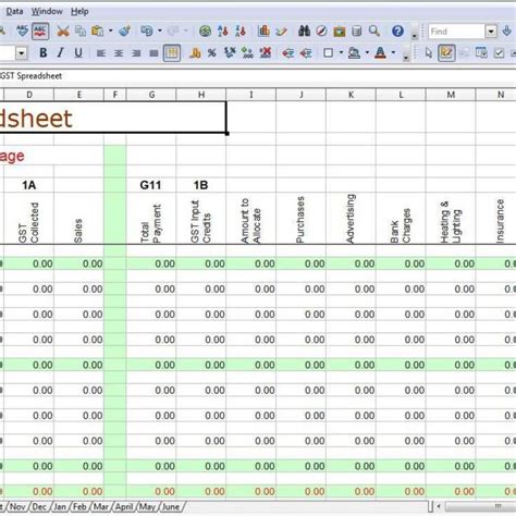 Accounting Spreadsheets For Small Business Free Spreadsheet Downloa