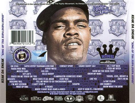Keak Da Sneak King Of Tha Supa Dupa Hyphy 949 Rapsourcenet