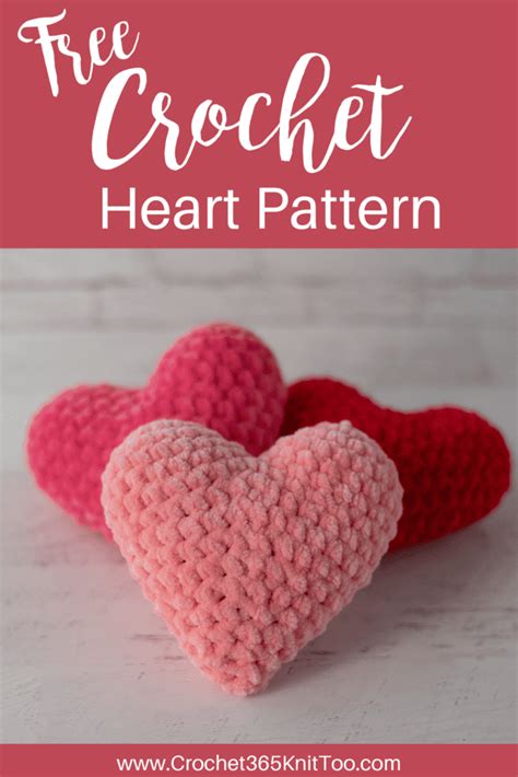 Crochet Heart Pillow Artofit
