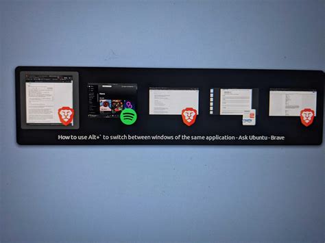 Gnome How To Use Alt ` To Switch Between Windows Of The Same Application Ask Ubuntu