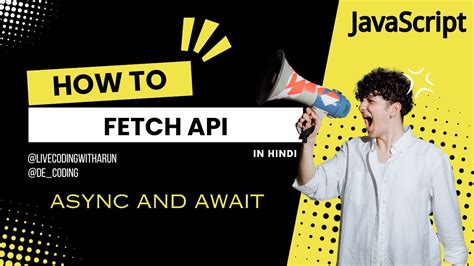 How To Fetch An API Using Async Await In JavaScript 1 Javascript