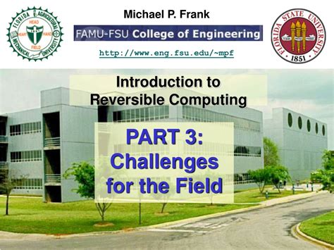 Ppt Introduction To Reversible Computing Motivation Progress And