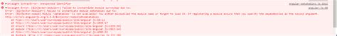 Angularjs Odd Unexpected Identifier Encountered Stack Overflow