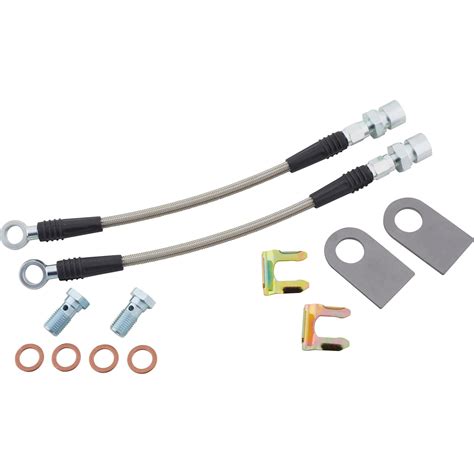 Dot Approved Braided Stainless Brake Line Kit For Gmford 716 20
