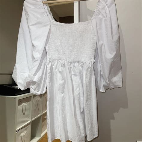 Dazie Mini Dress White Size 10 Brand New Depop