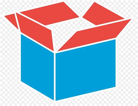 蓝色方形卡通盒子PNG图片素材下载 图片编号8512194 PNG素材网